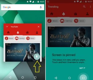What Is Screen Pinning In Android and How Its Use - oTechWorld