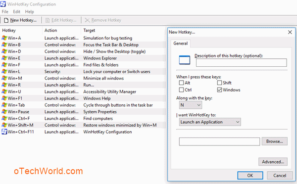 How To Create Custom Windows 10 Keyboard Shortcuts - oTechWorld How To Create Custom Windows 10 Keyboard Shortcuts - oTechWorld