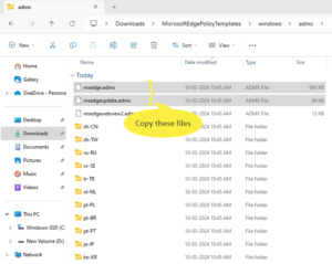 How to Install Microsoft Edge Policy Templates on Windows 11 - oTechWorld