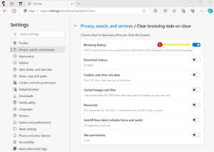 How to Enable Auto Delete Browsing History in Microsoft Edge - oTechWorld