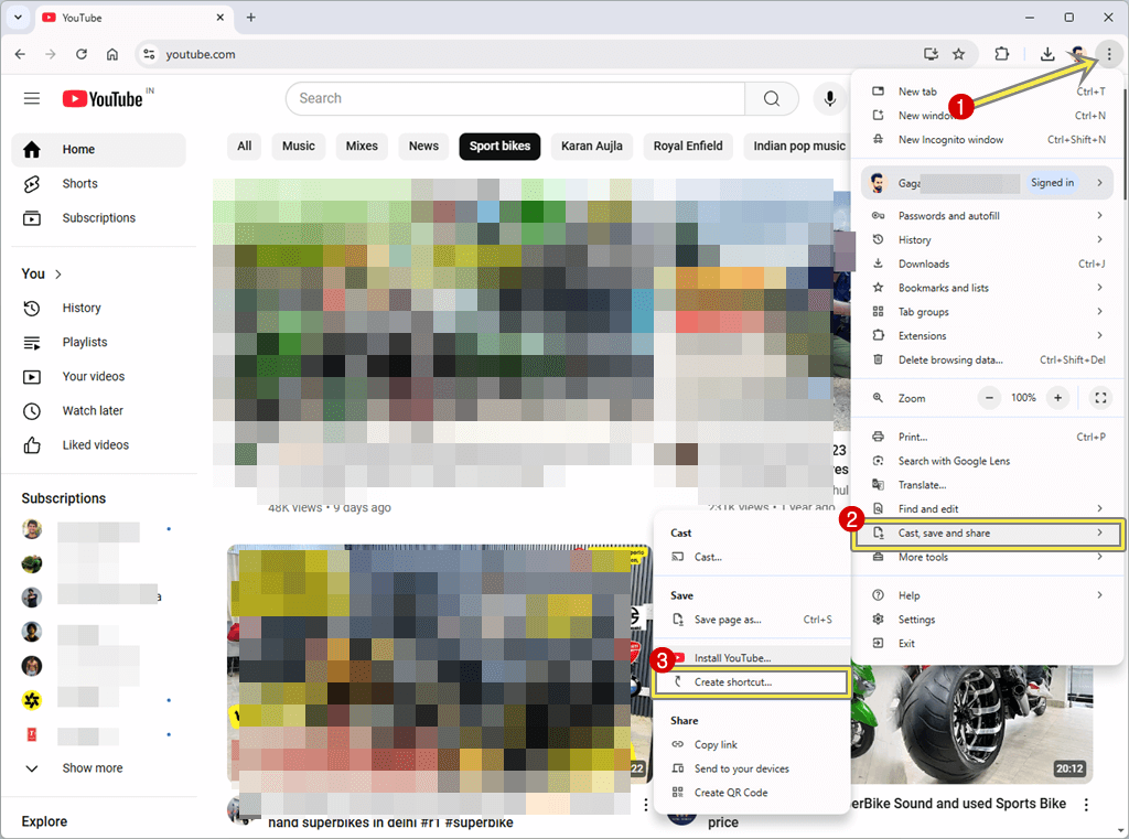 How to Pin YouTube to Taskbar in Windows 11 - oTechWorld