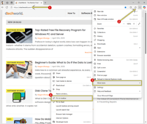How to Pin Website to Taskbar in Windows 11 - oTechWorld
