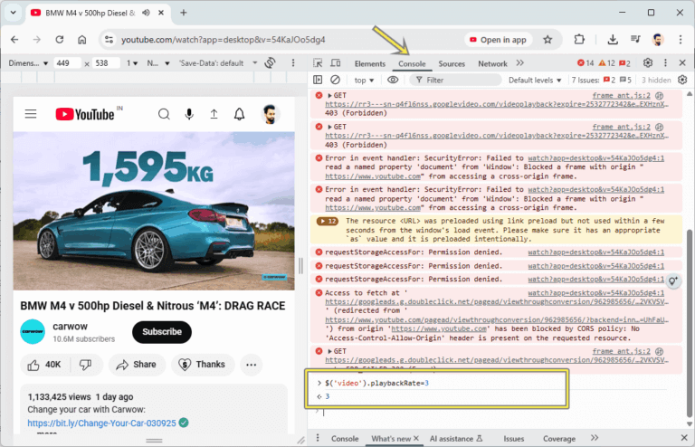 How to Speed Up YouTube Video More Than 2x (3x or 4x) - oTechWorld