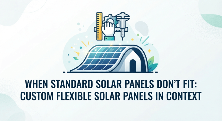 When Standard Solar Panels Don’t Fit: Custom Flexible Solar Panels in ...